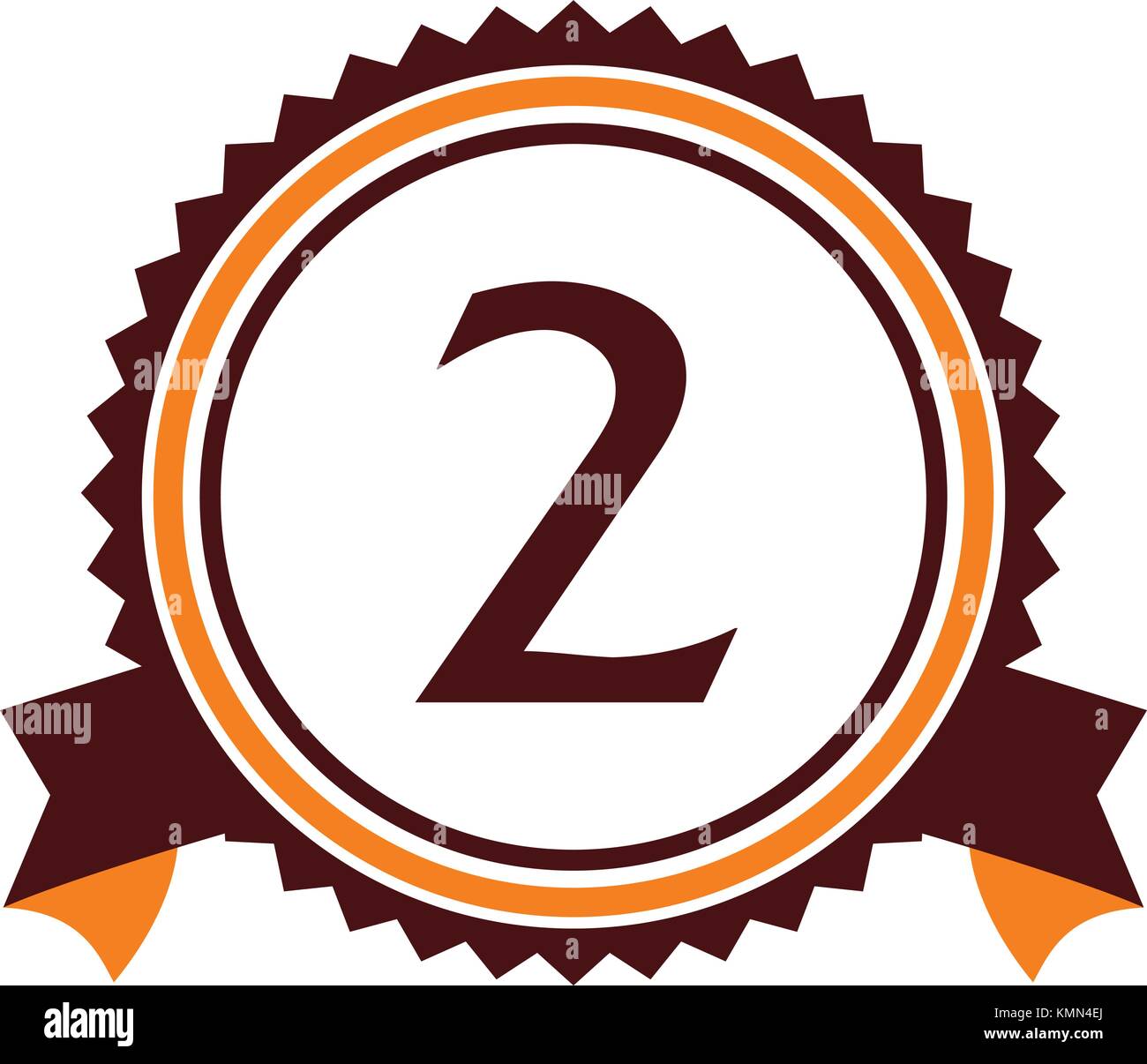 Modern Number 2 Stock Vector Image & Art - Alamy