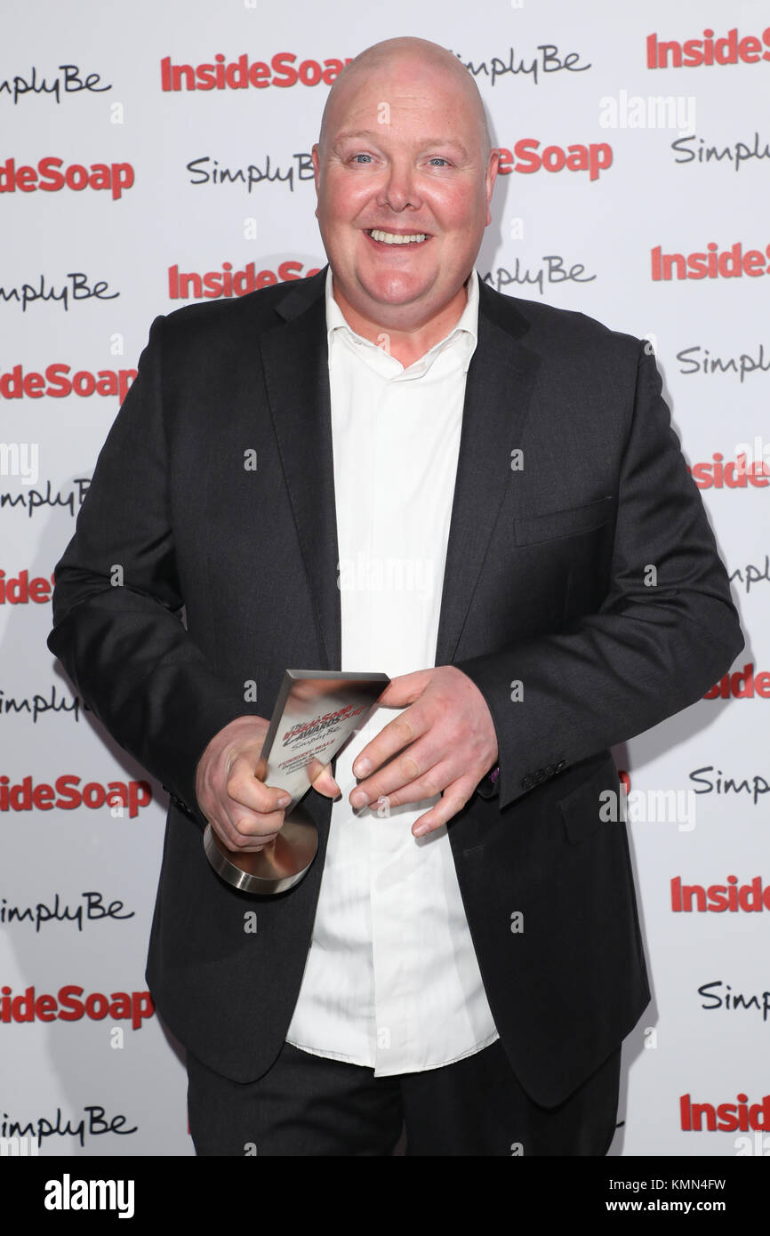 The Inside Soap Awards 2017 - Arrivals Featuring: Dominic Brunt Where ...