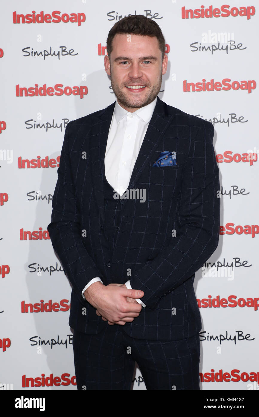 The Inside Soap Awards 2017 - Arrivals Featuring: Danny Miller Where ...