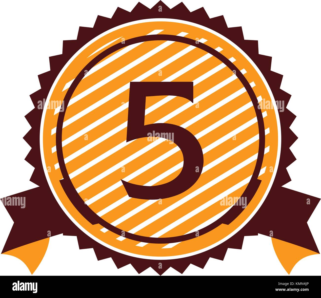 Number 5 Stock Vector Images - Alamy