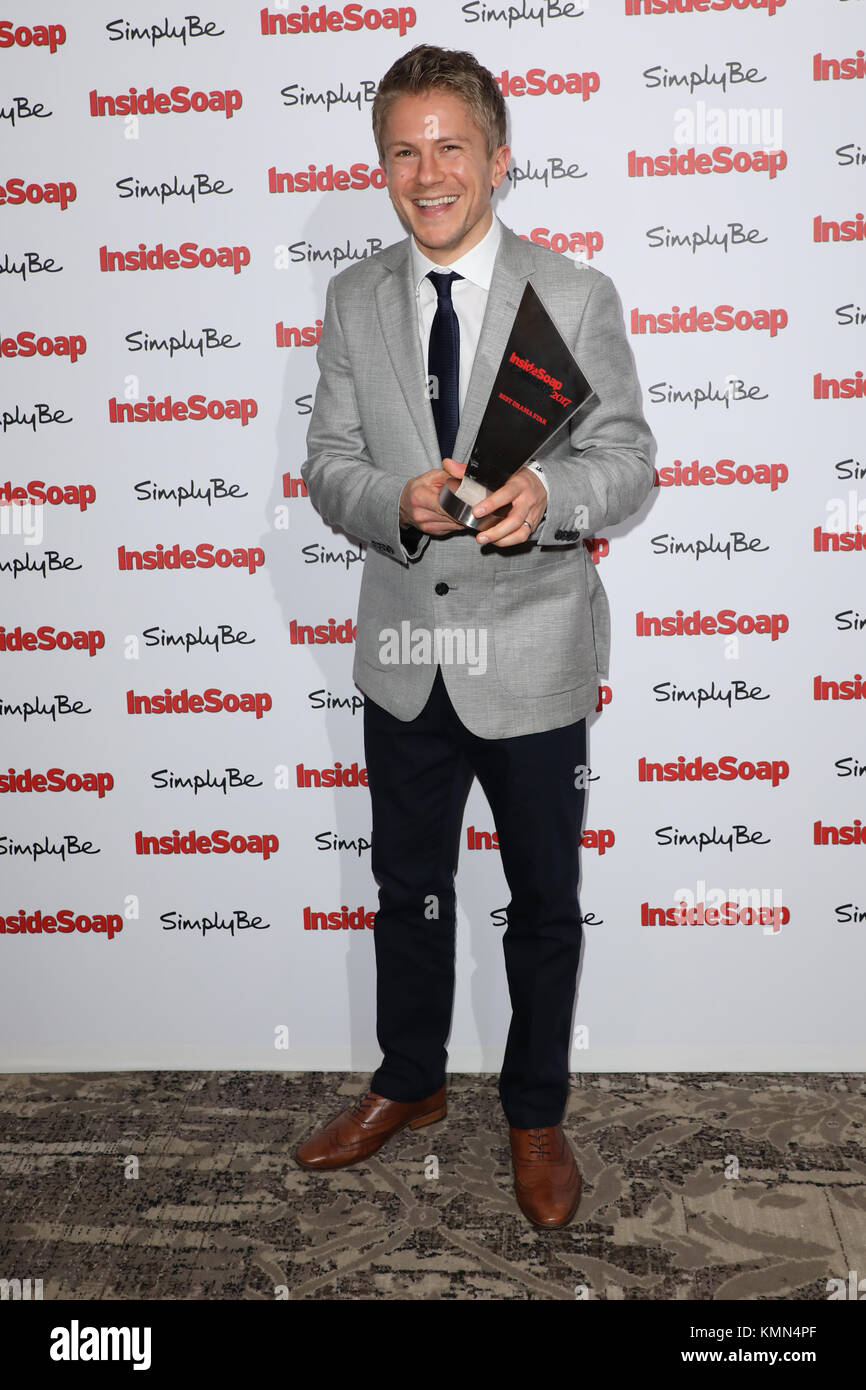 The Inside Soap Awards 2017 - Arrivals Featuring: George Rainsford ...