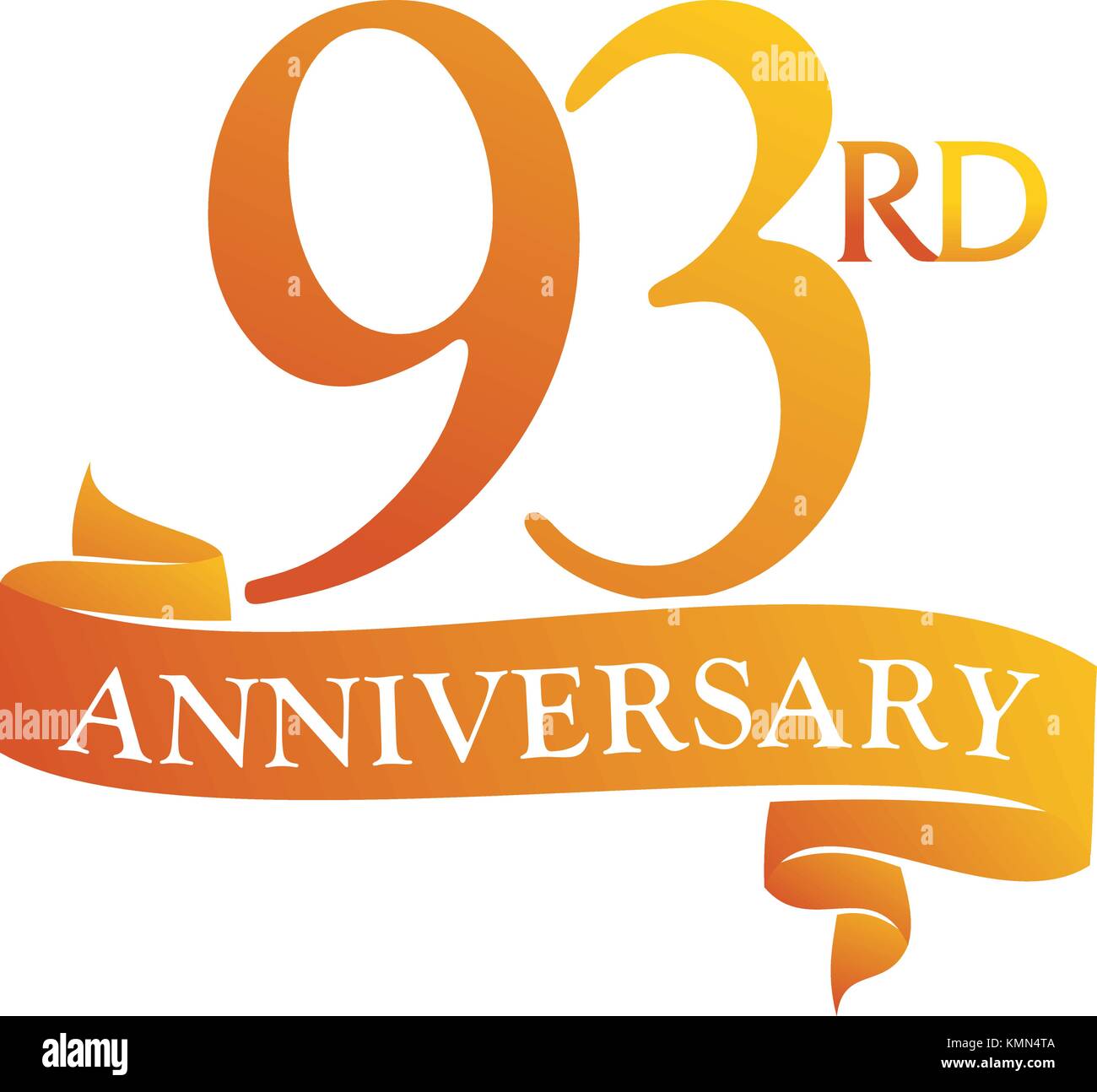 93 years anniversary Stock Vector Images - Alamy
