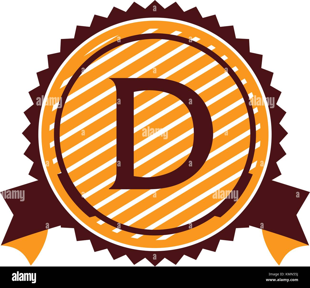 Modern Solution Letter D Stock Vector Image & Art - Alamy