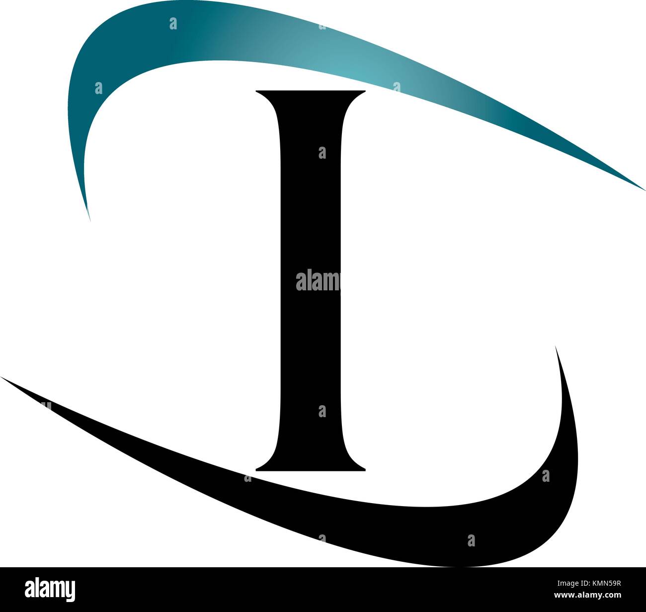 Modern icon Solution Letter I Stock Vector Image & Art - Alamy