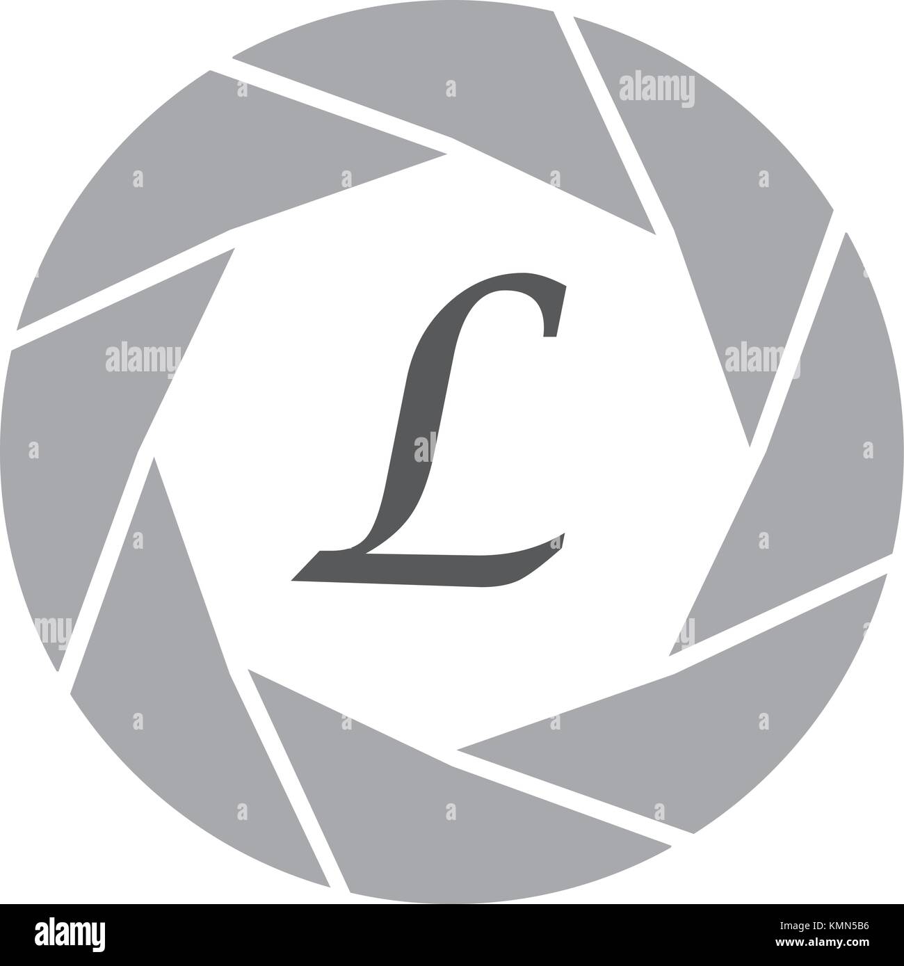 Photography Service Letter L Stock Vector Image & Art - Alamy