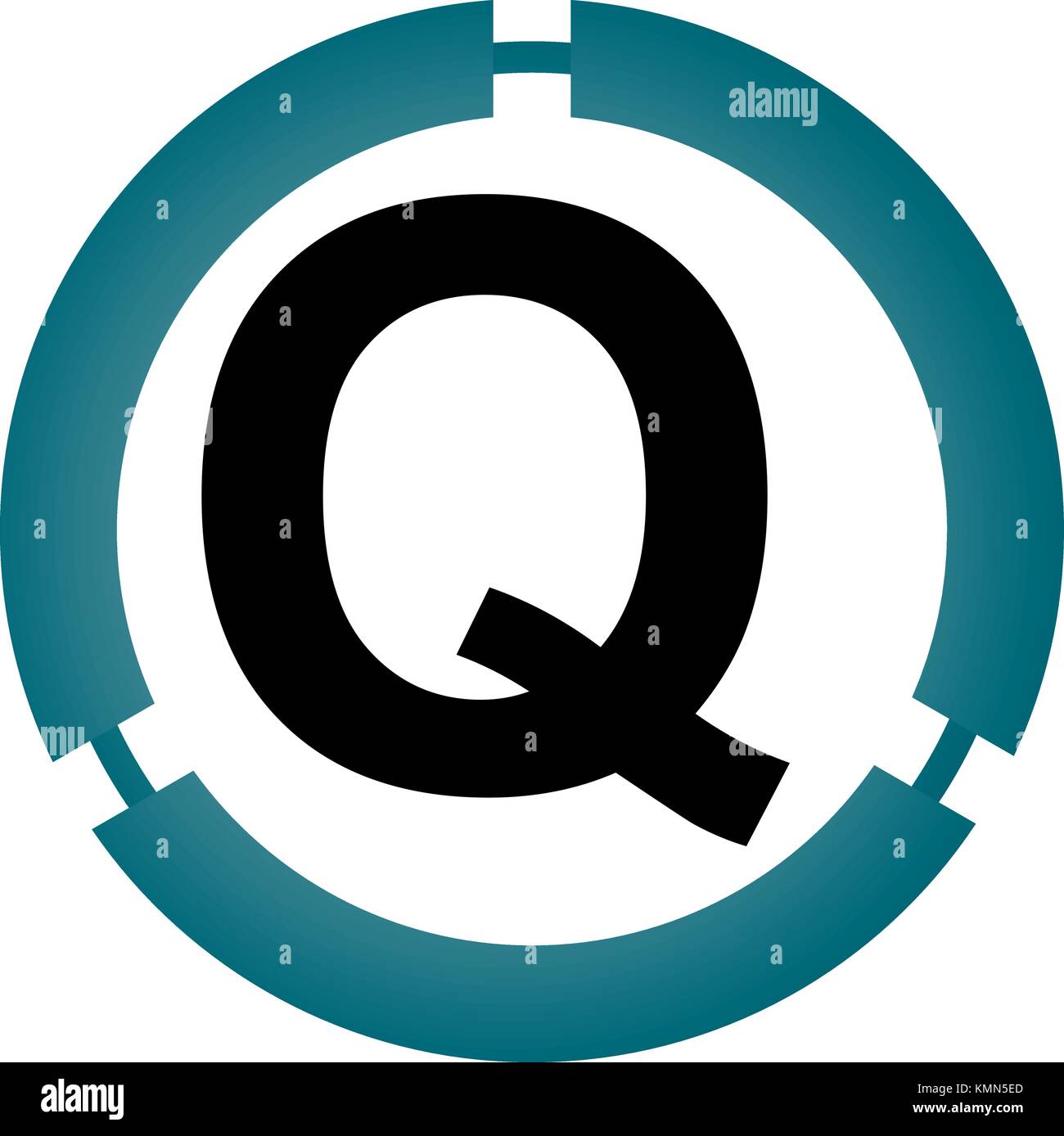 Modern icon Solution Letter Q Stock Vector Image & Art - Alamy