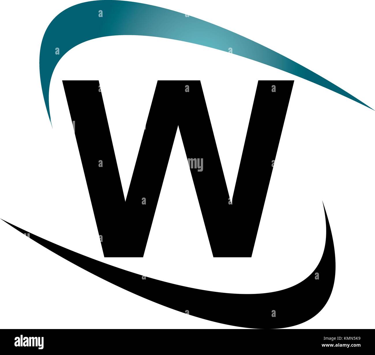 Modern icon Solution Letter W Stock Vector Image & Art - Alamy