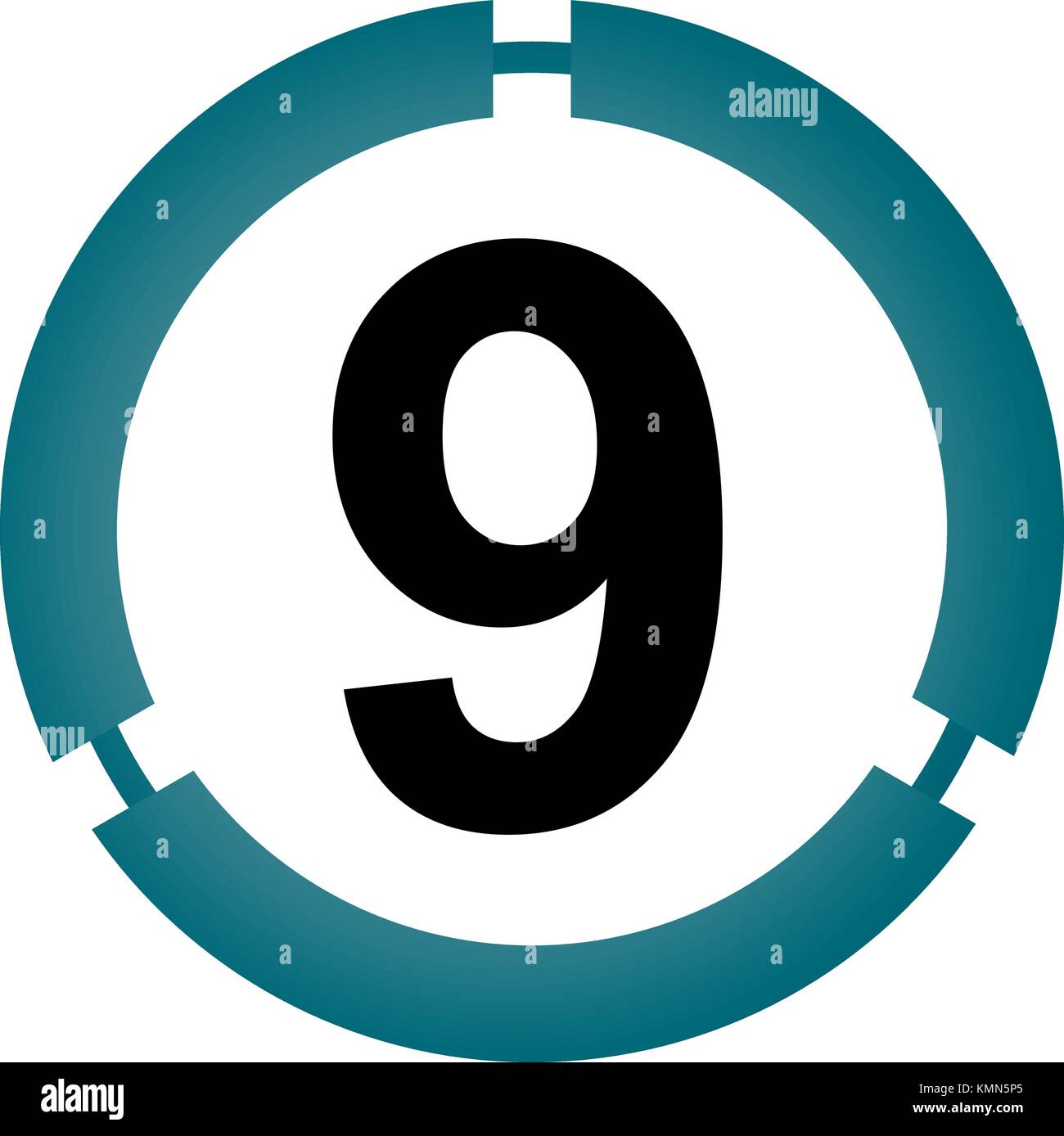 Ninth letter of the alphabet hi-res stock photography and images - Alamy