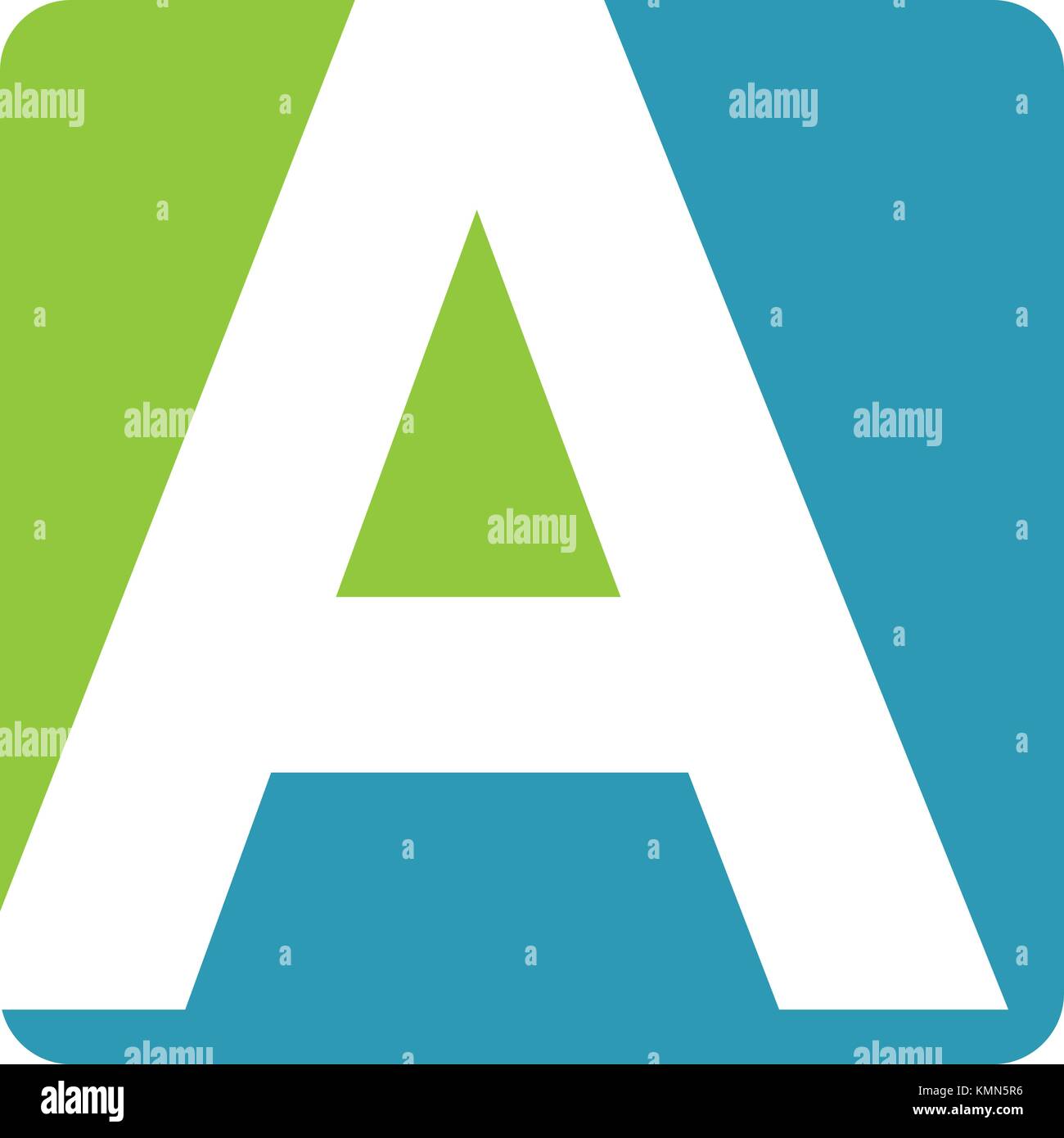 Modern Solution Letter A Stock Vector Image & Art - Alamy