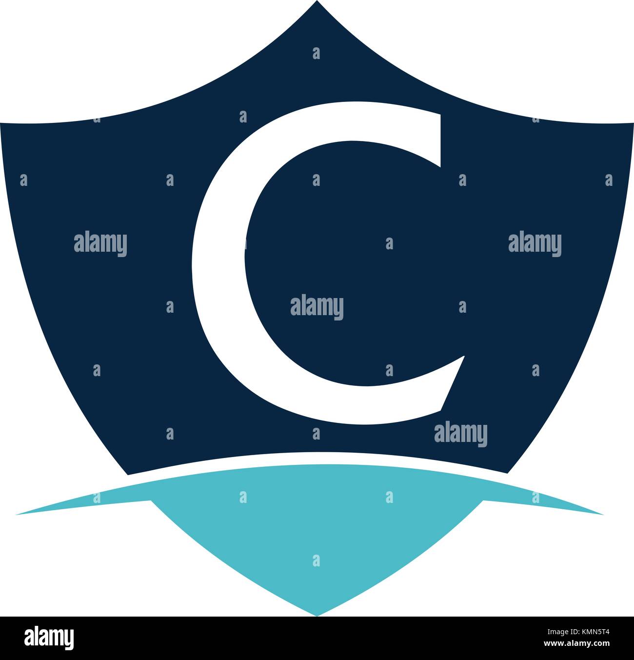 Modern Shield Letter C Stock Vector Image & Art - Alamy