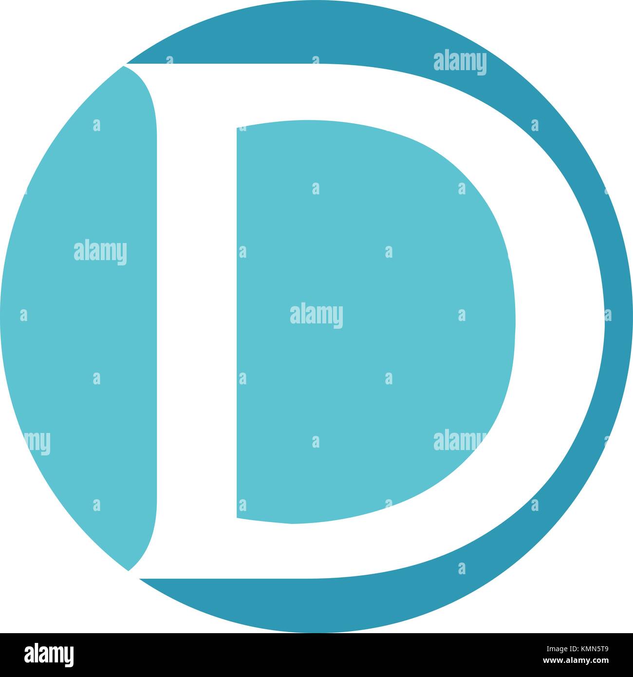 Modern Solution Letter D Stock Vector Image & Art - Alamy
