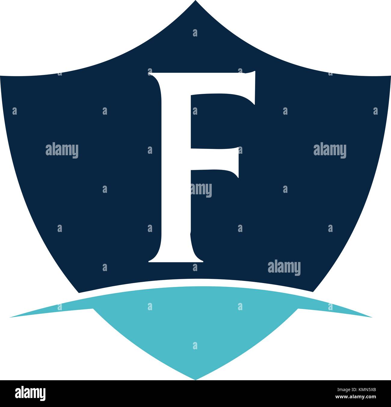 Modern Shield Letter F Stock Vector Image & Art - Alamy
