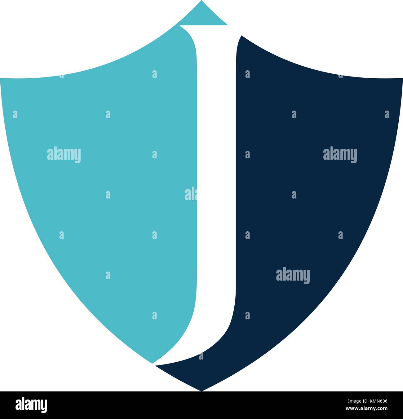 Modern Shield Letter J Stock Vector Image & Art - Alamy