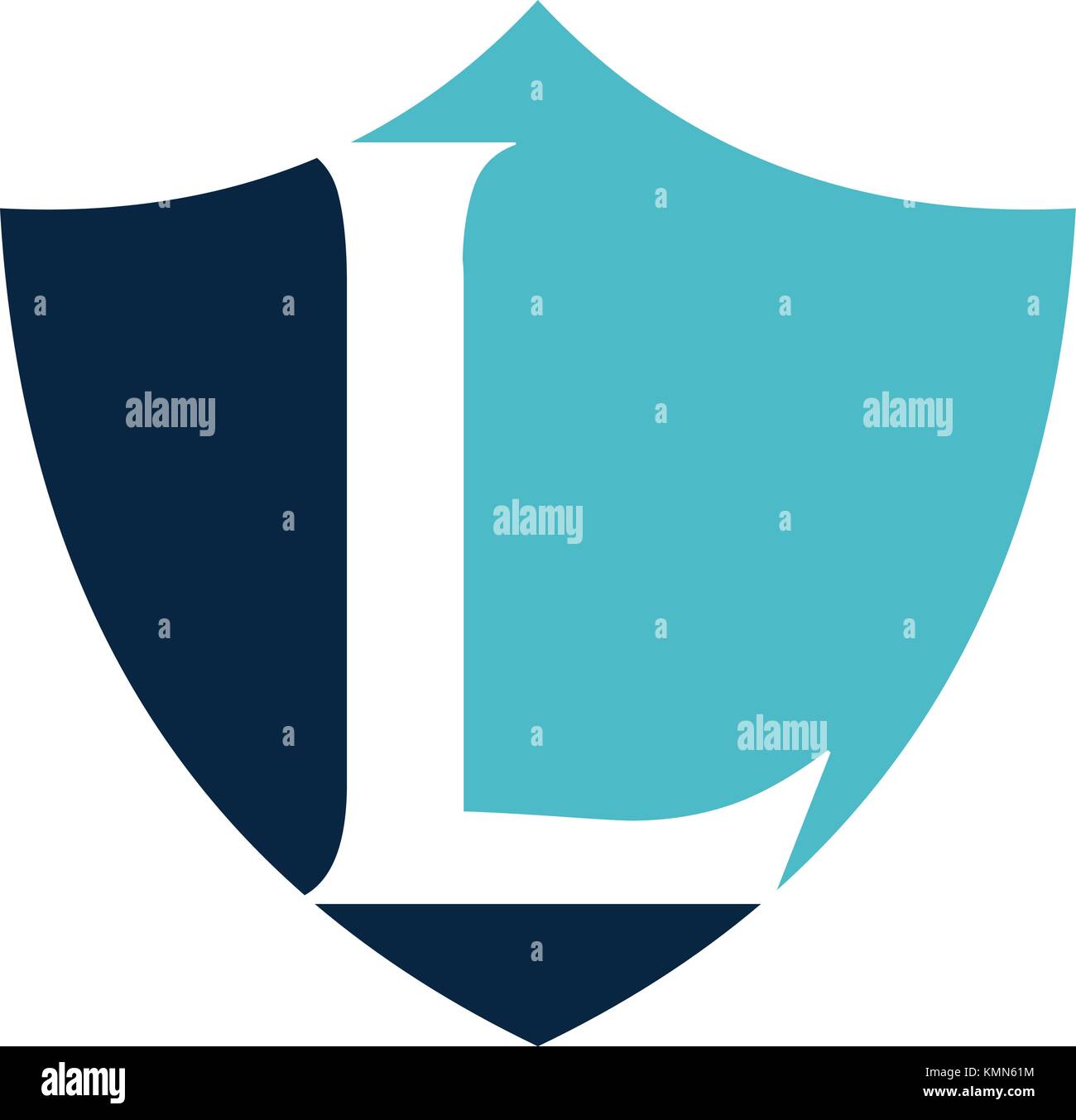 Shield letter l hi-res stock photography and images - Alamy