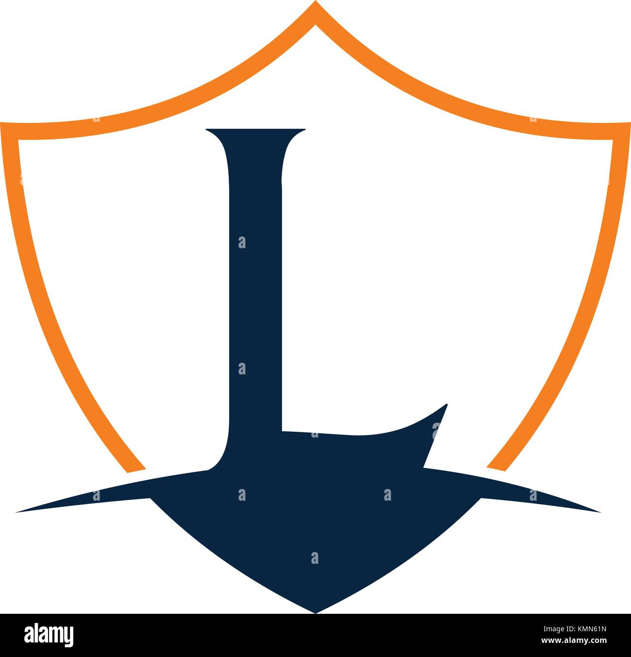Shield letter l hi-res stock photography and images - Alamy