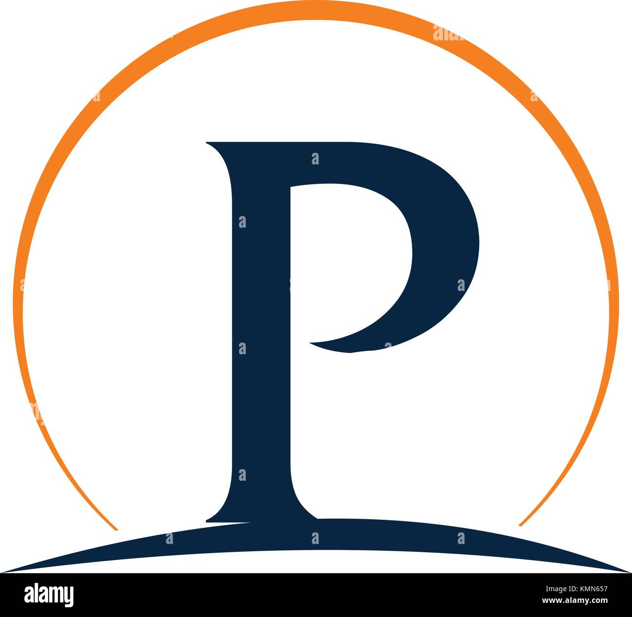 Modern Solution Letter P Stock Vector Image & Art - Alamy