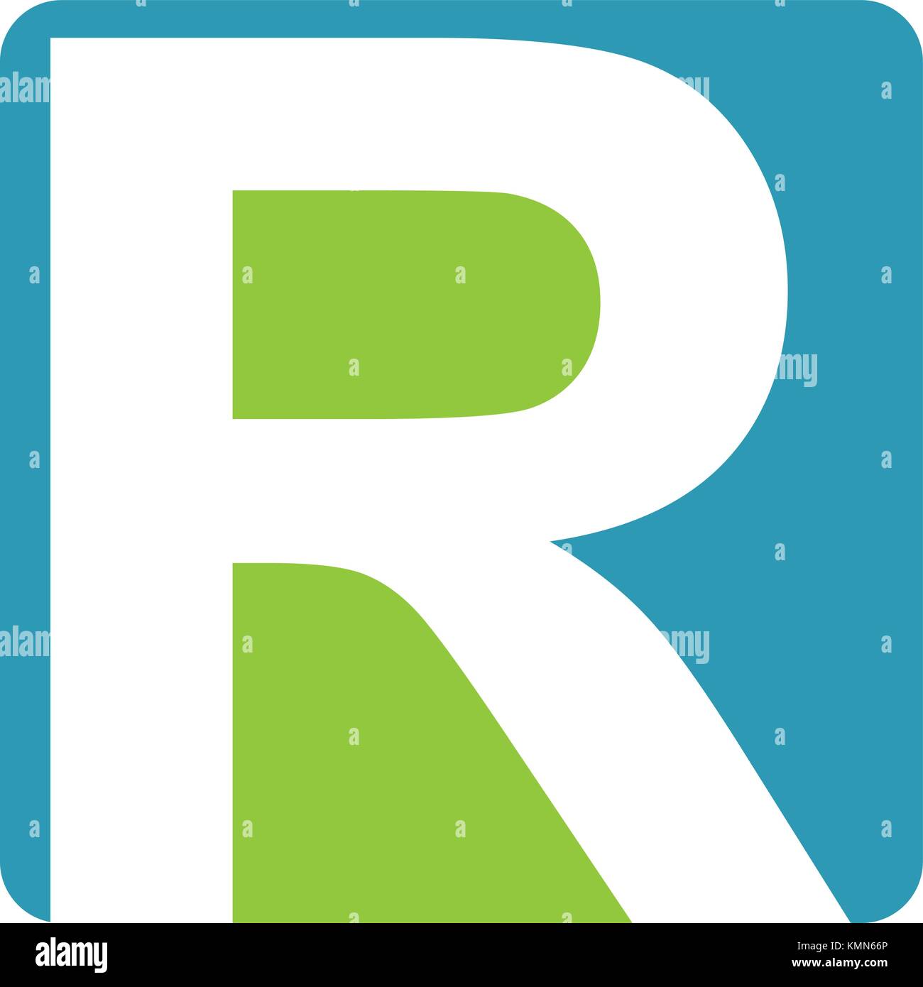 Modern Solution Letter R Stock Vector Image & Art - Alamy