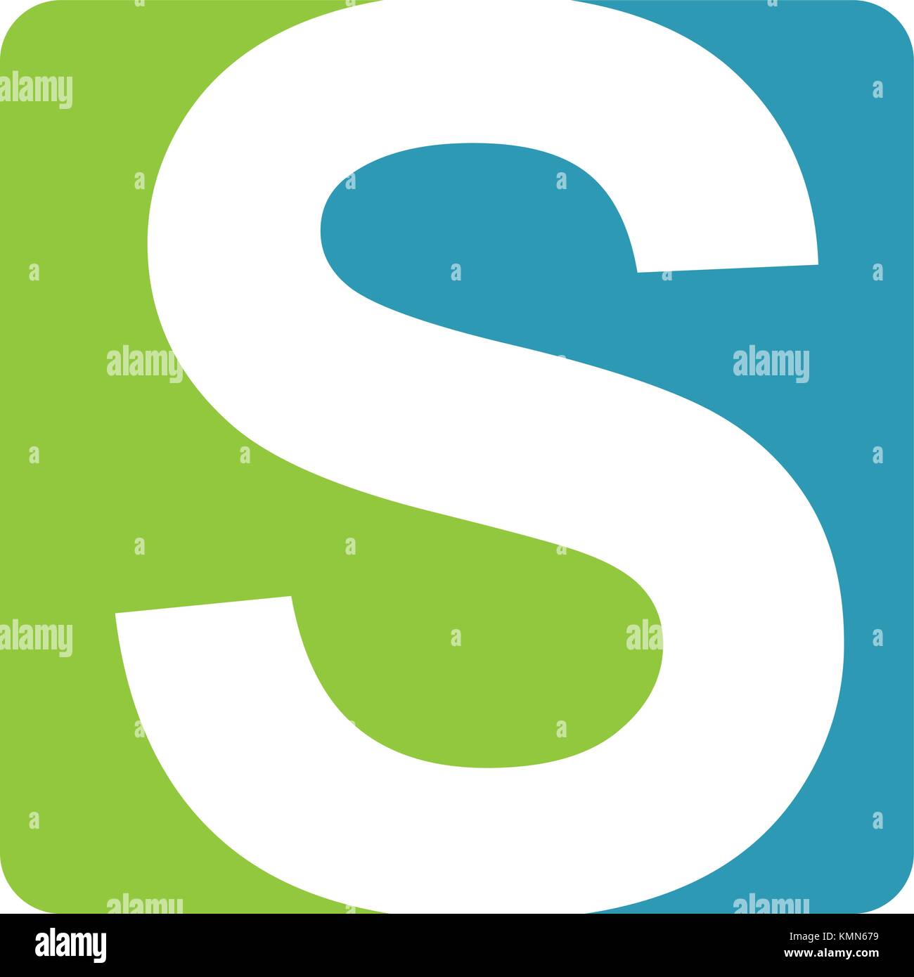 Modern Solution Letter S Stock Vector Image & Art - Alamy