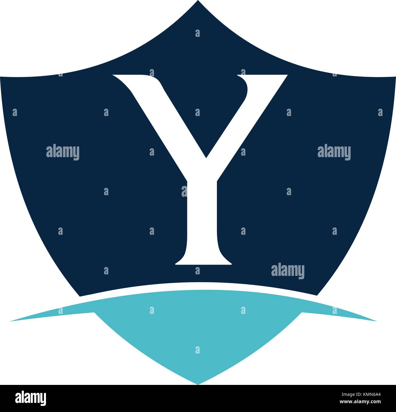 Modern Shield Letter Y Stock Vector Image & Art - Alamy