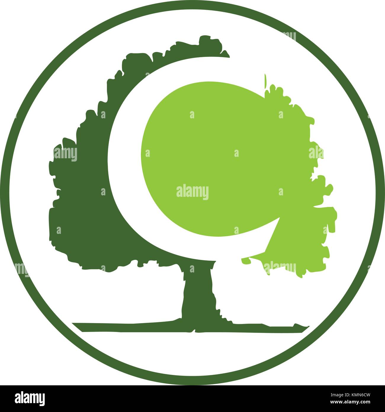 Oak Tree Letter C Stock Vector Image & Art - Alamy