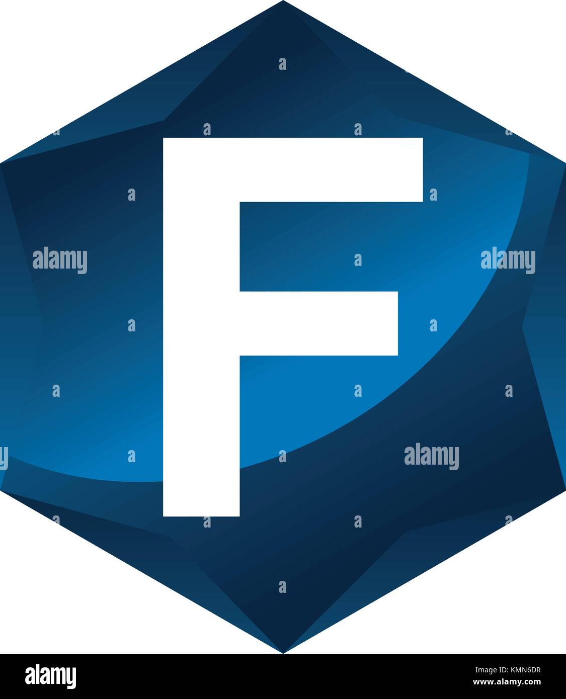 Modern Letter F Stock Vector Image & Art - Alamy