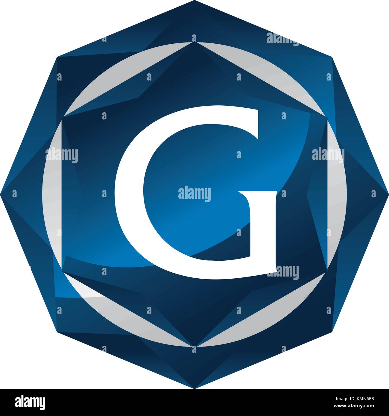 Modern Letter G Stock Vector Image & Art - Alamy