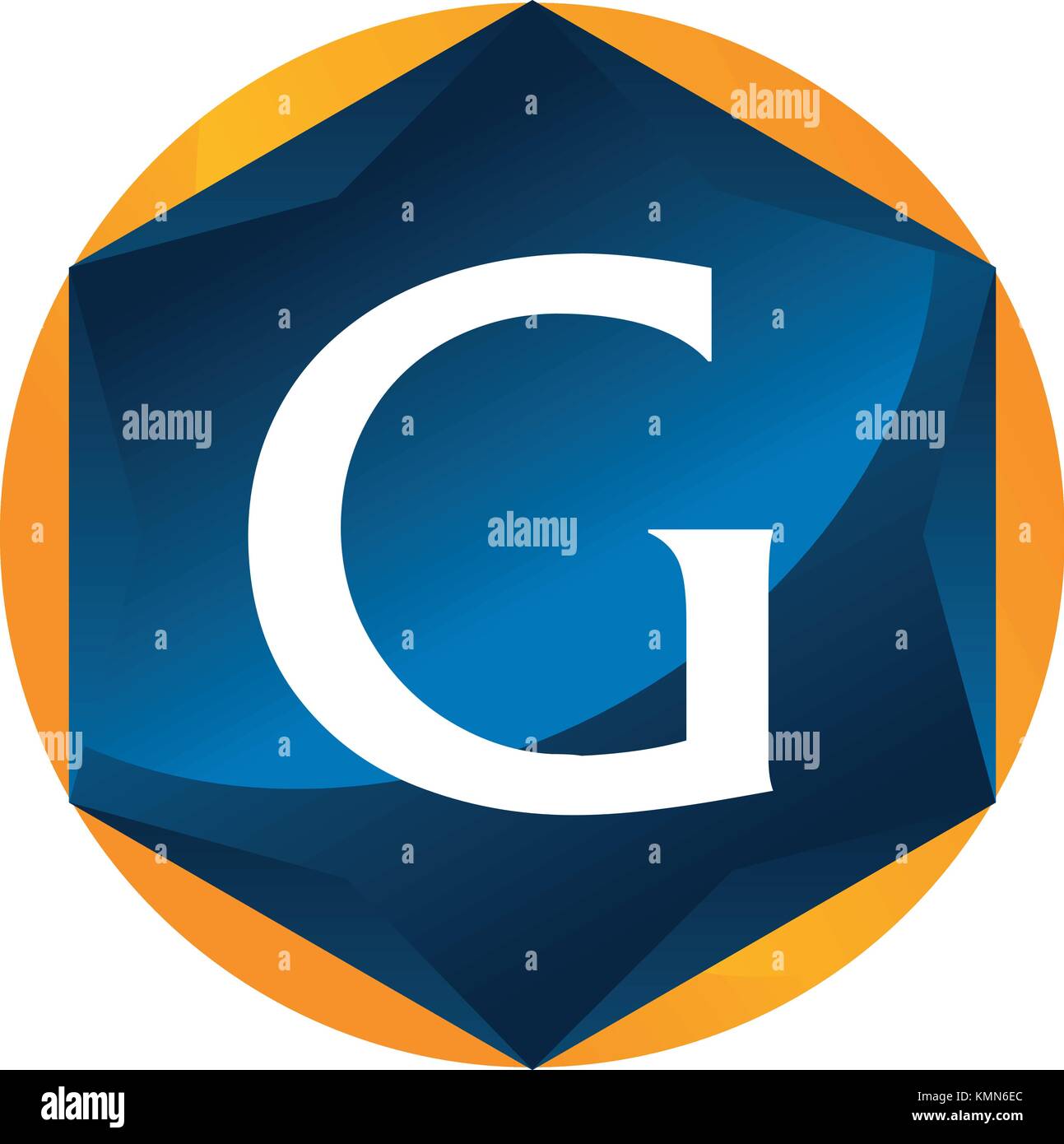 Modern Letter G Stock Vector Image & Art - Alamy
