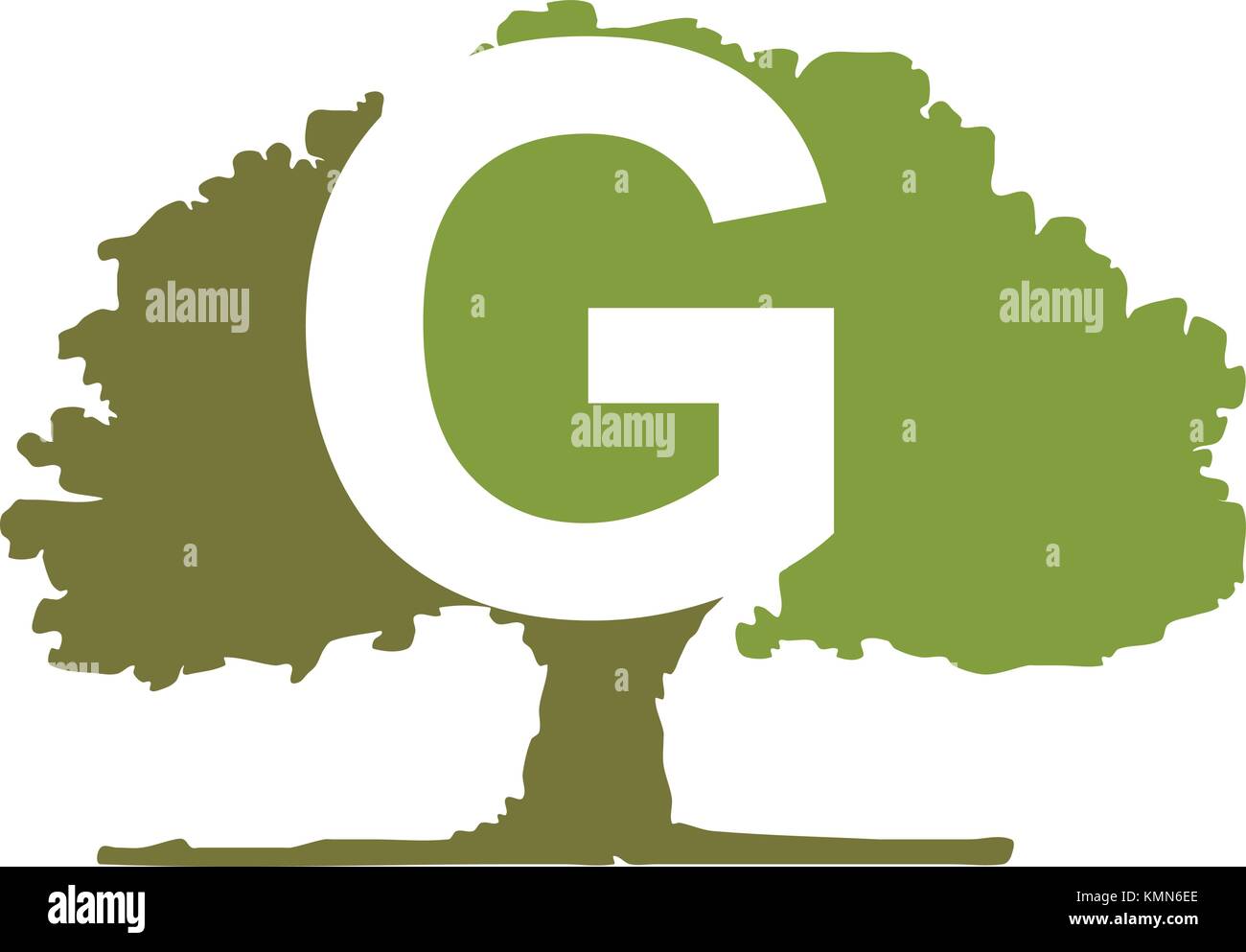 Letter g oak leaf hi-res stock photography and images - Alamy