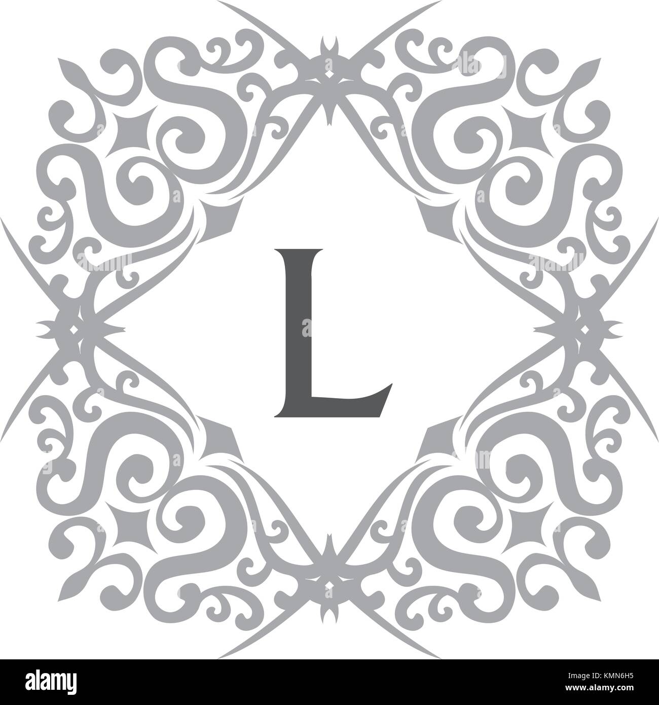 Modern Letter L Stock Vector Image & Art - Alamy