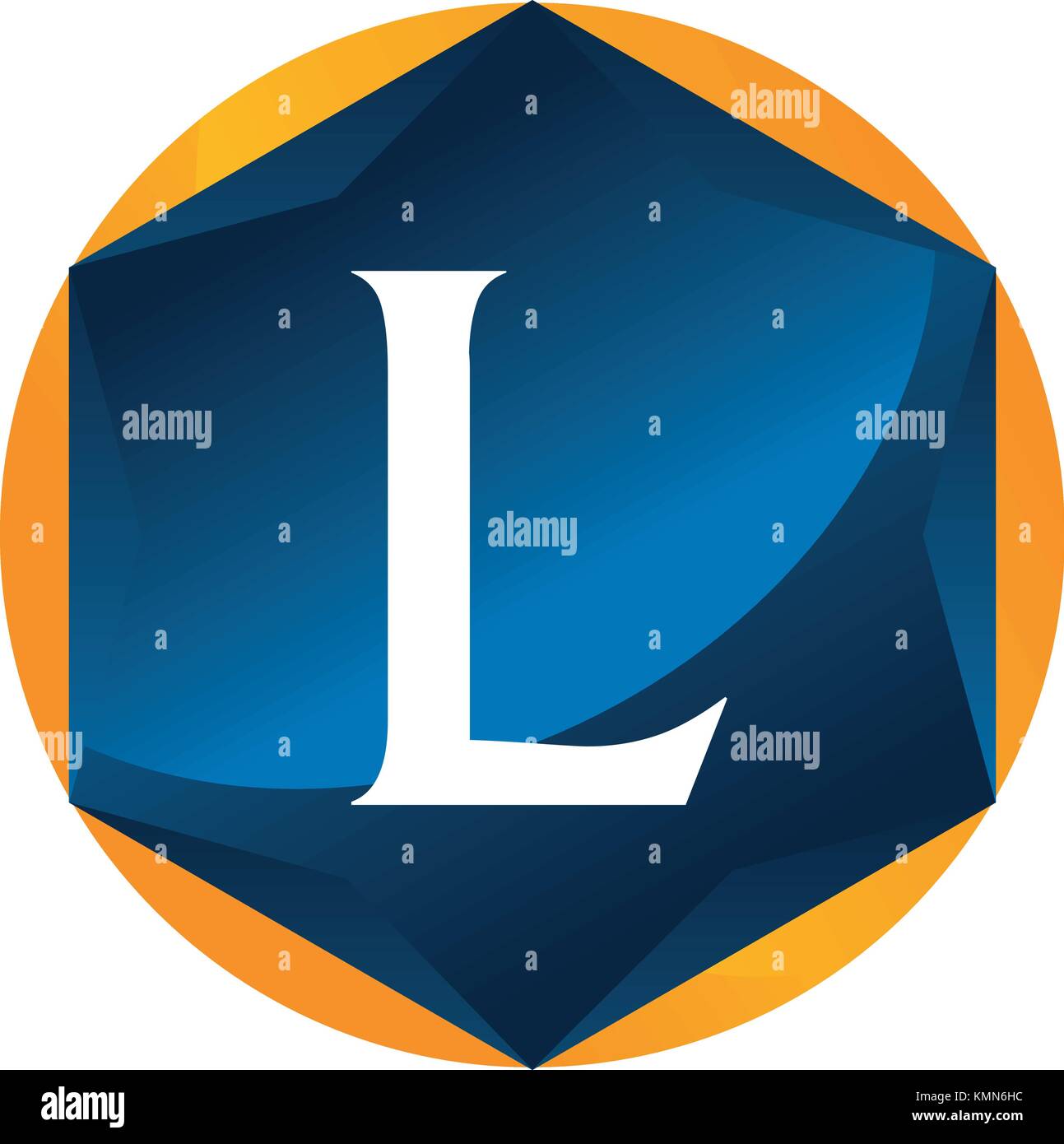 Modern Letter L Stock Vector Image & Art - Alamy