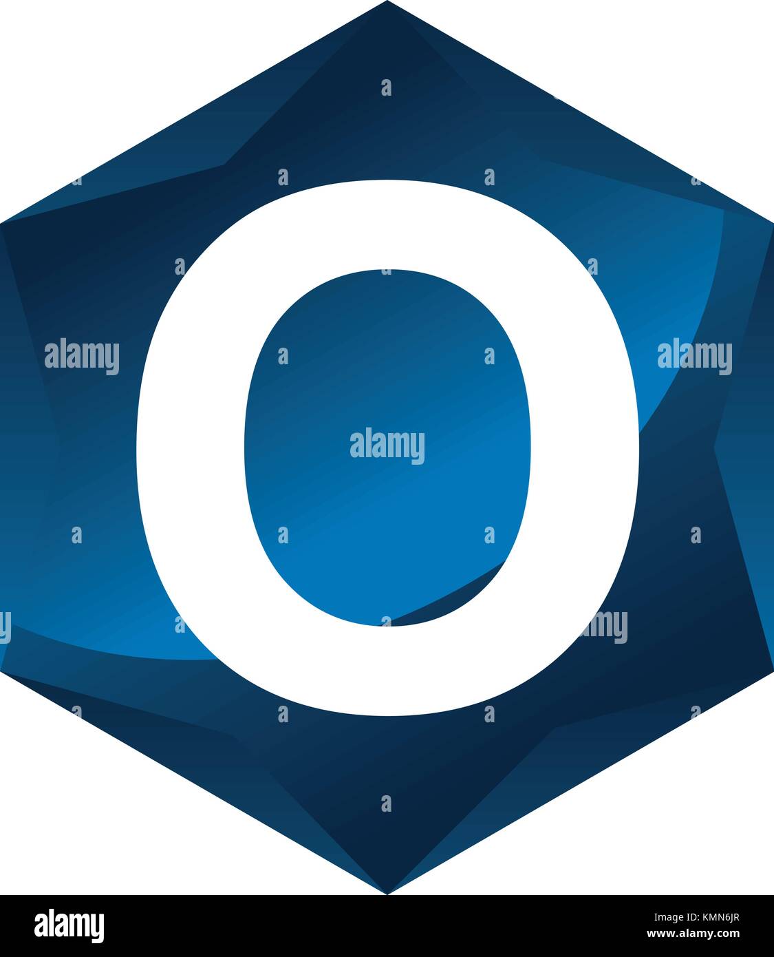 Modern Letter O Stock Vector Image & Art - Alamy