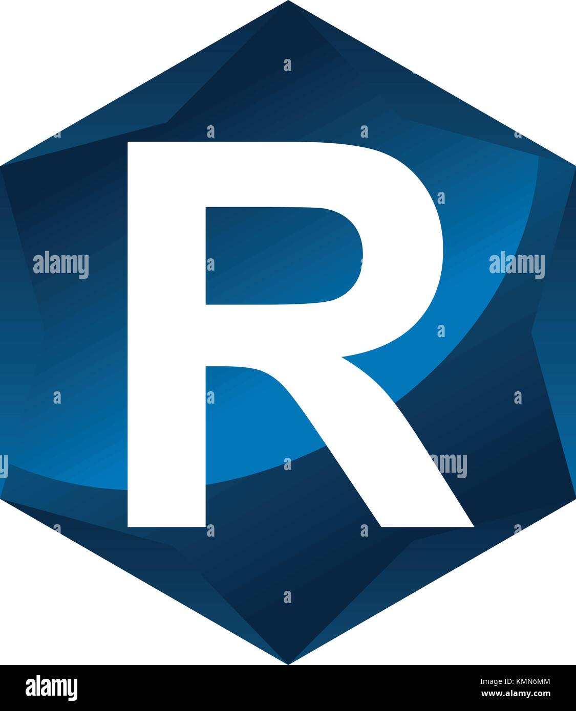 Modern Letter R Stock Vector Image & Art - Alamy