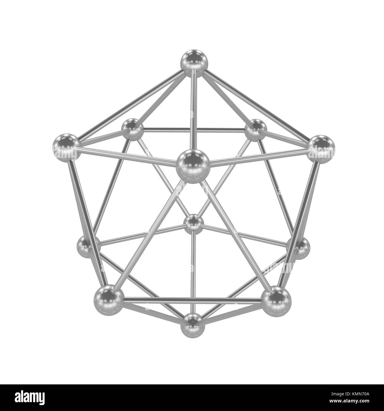 molecule, 3D illustration Stock Photo - Alamy