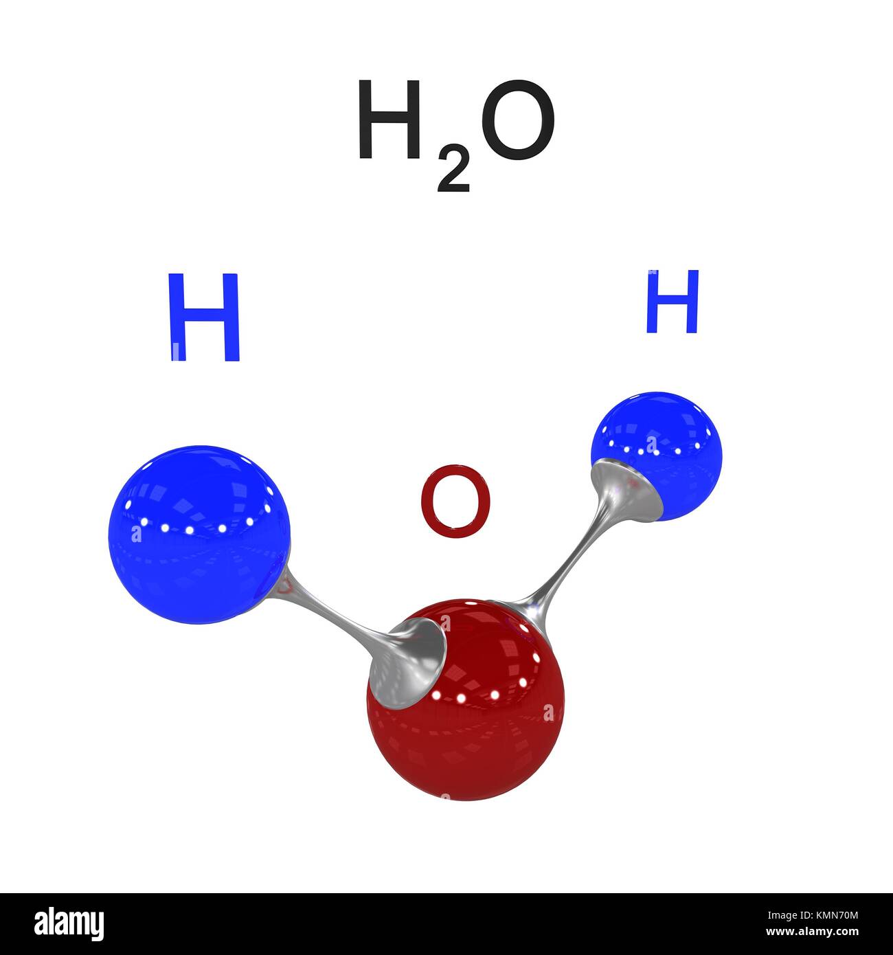 3d Water Molecule Structure