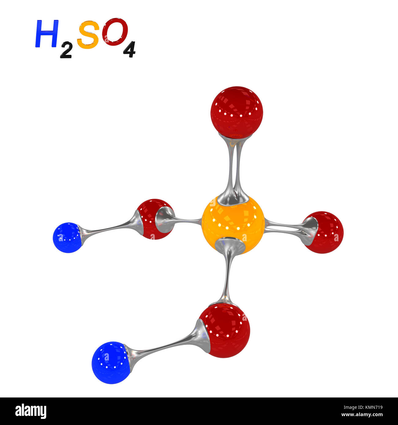 molecule, 3D illustration Stock Photo - Alamy