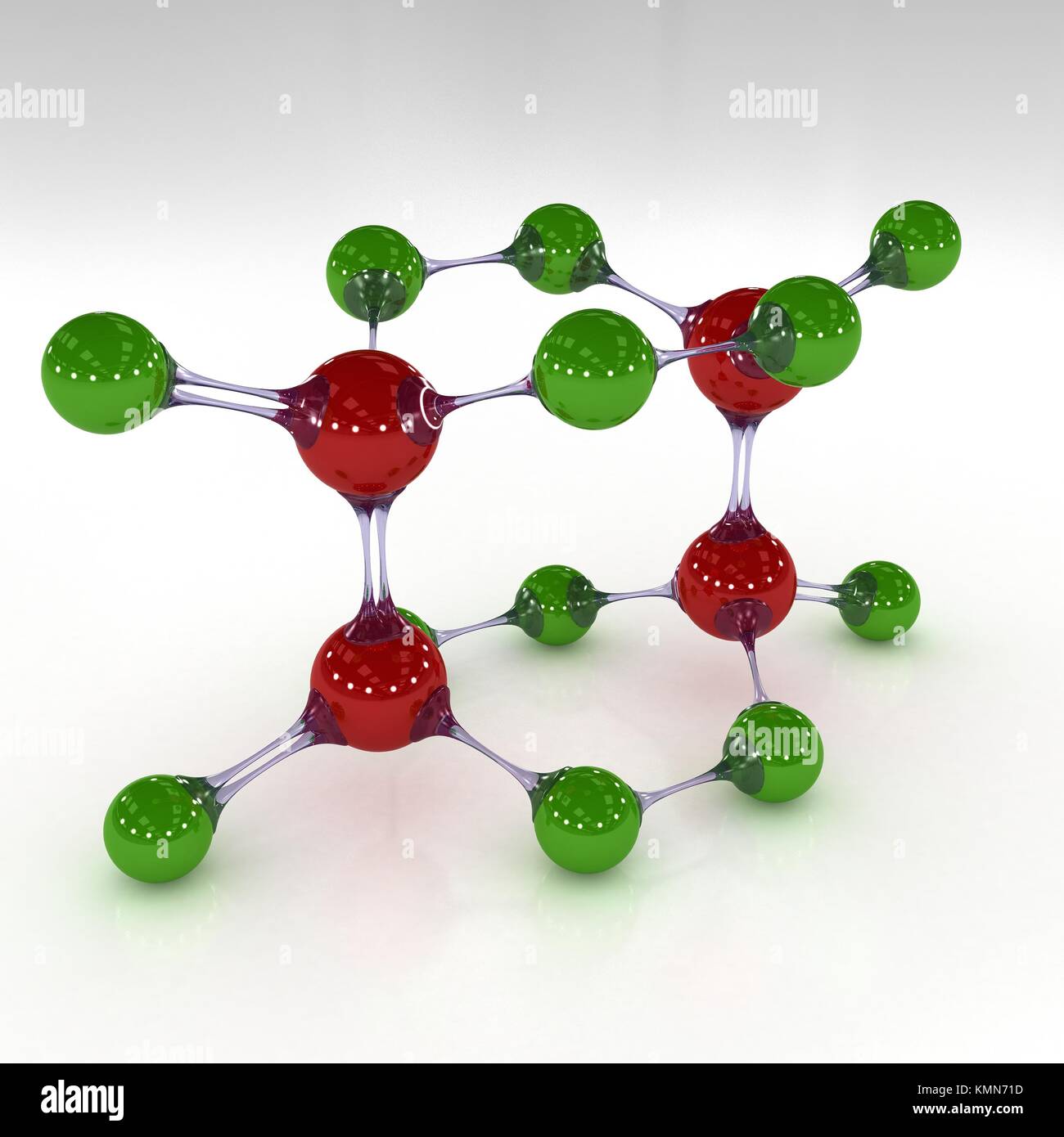 molecule, 3D illustration Stock Photo - Alamy