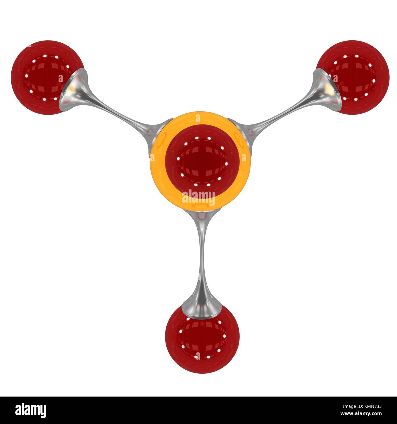 molecule, 3D illustration Stock Photo - Alamy