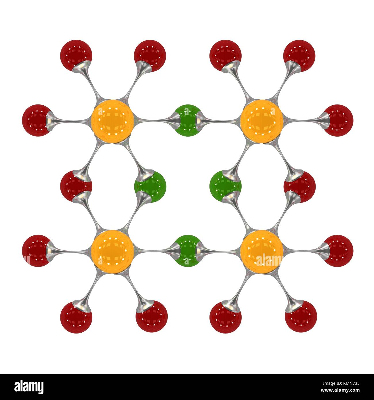 molecule, 3D illustration Stock Photo - Alamy