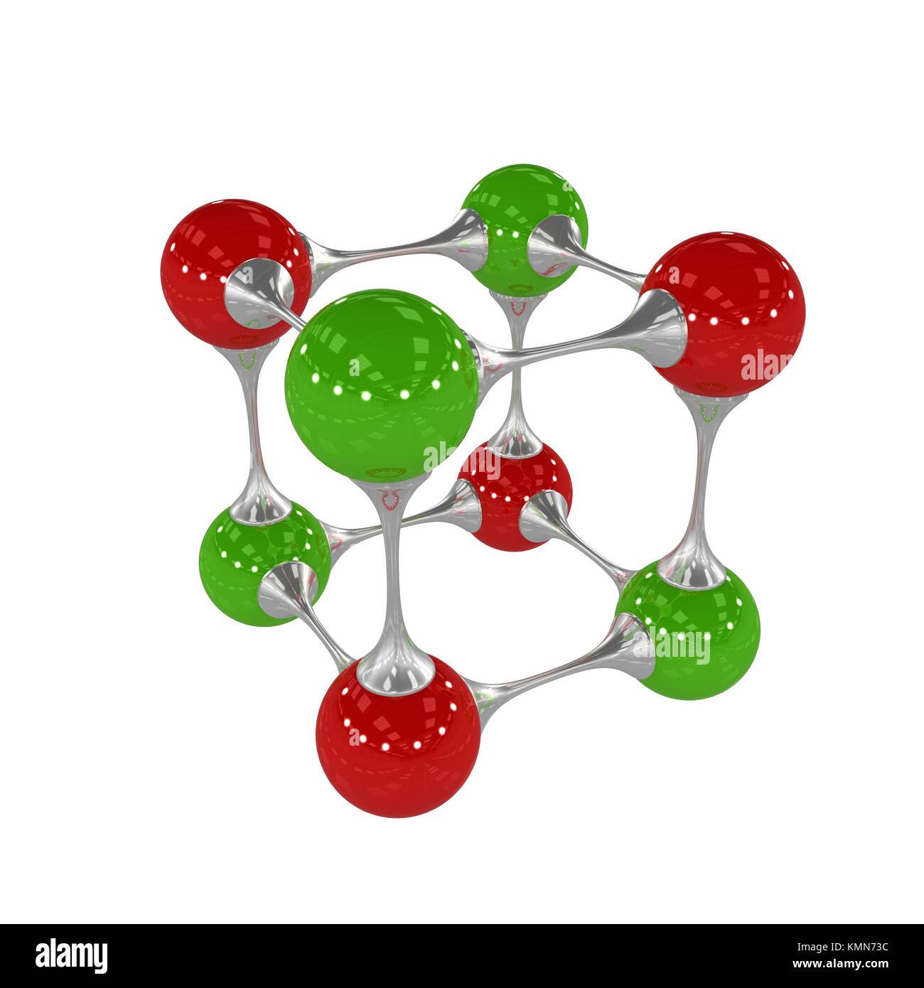 molecule, 3D illustration Stock Photo - Alamy