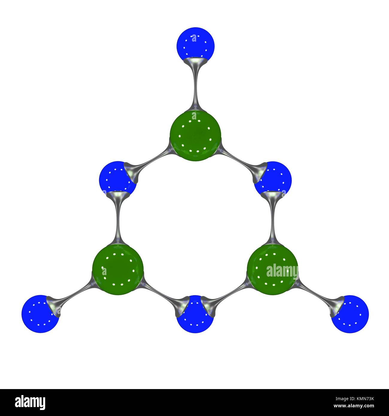 molecule, 3D illustration Stock Photo - Alamy