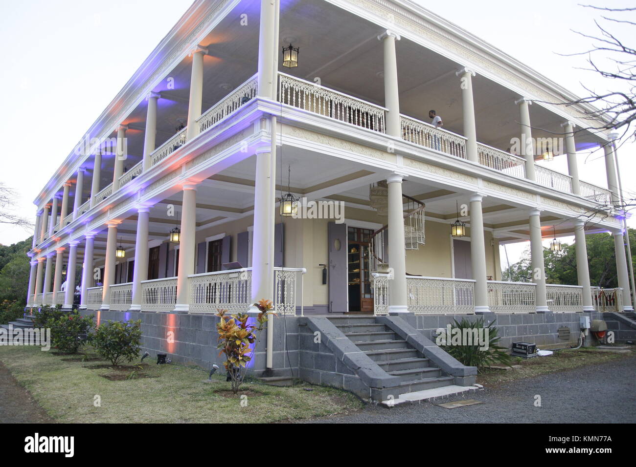 Château de Labourdonnais, Museum in Mapou, Mauritius Stock Photo - Alamy
