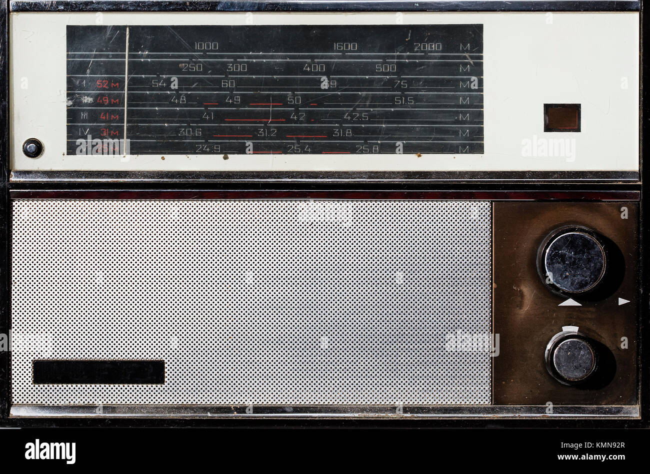 retro radio receiver Stock Photo - Alamy