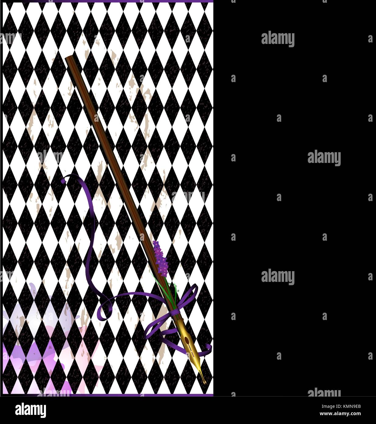 Black letter open Stock Vector Images - Alamy