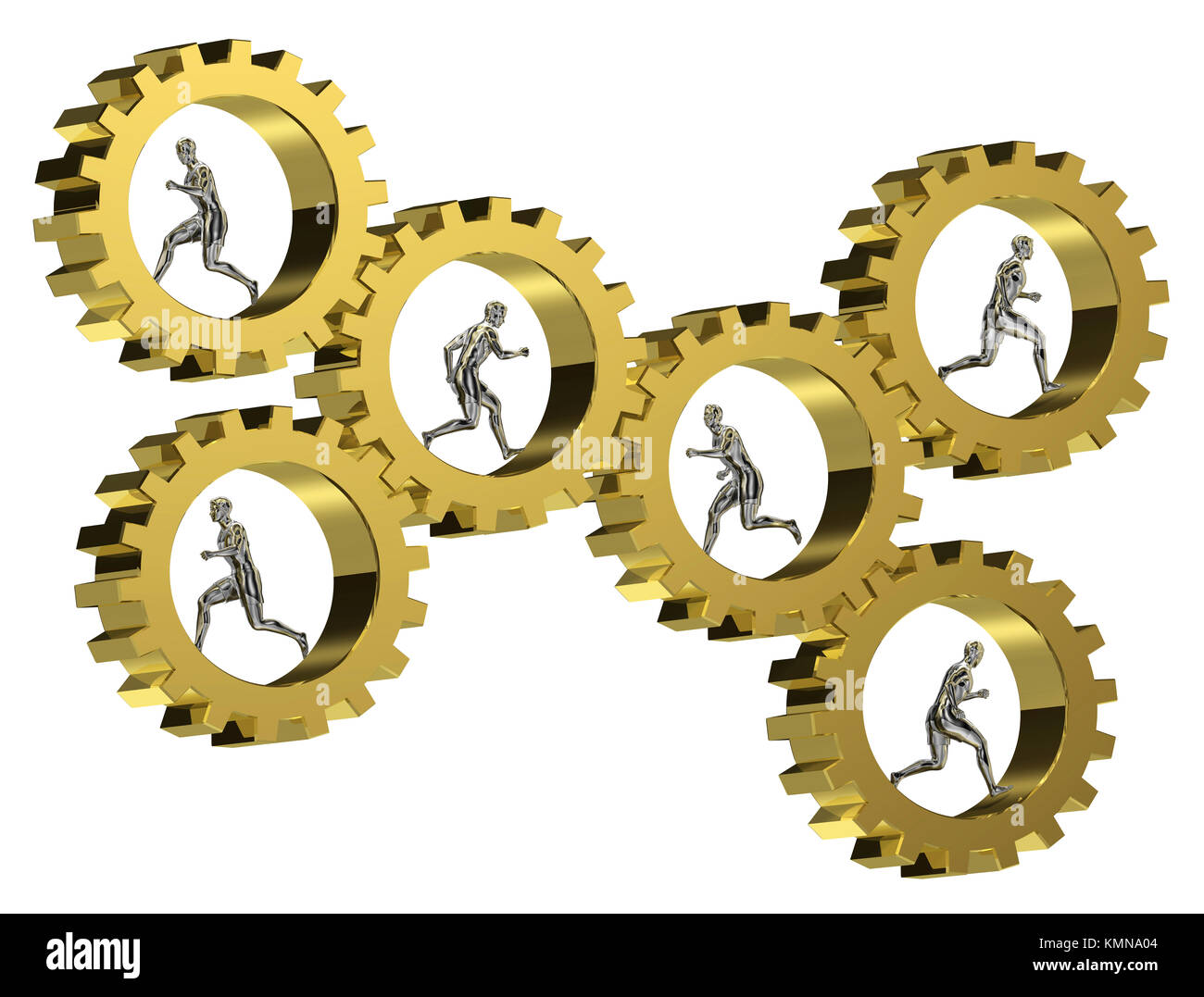 3D gear model Stock Photo - Alamy