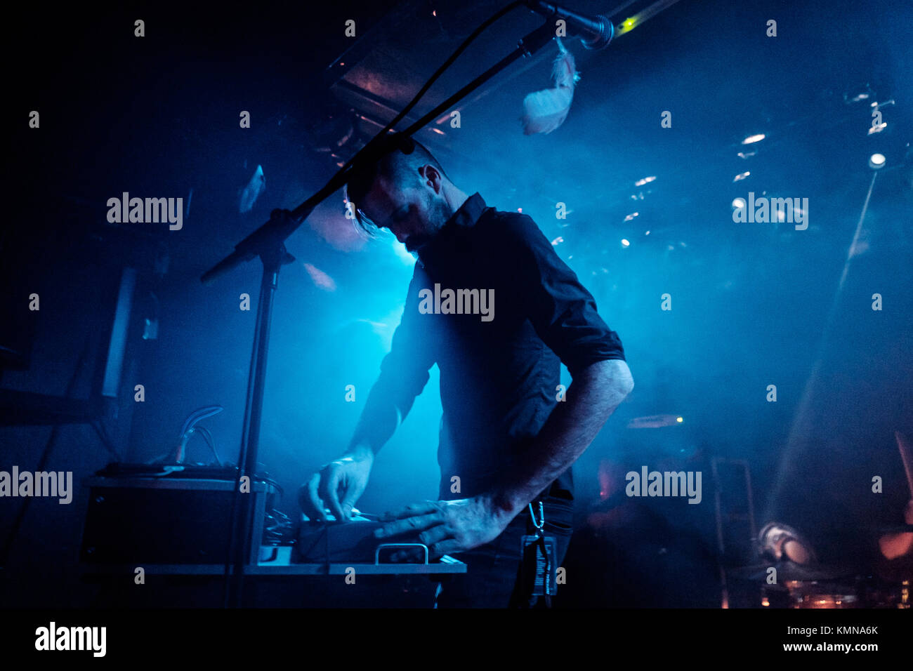 The American post-rock band performs Caspian performs a live concert at ...