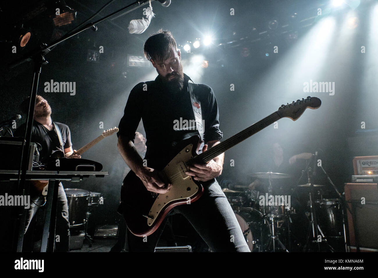 The American post-rock band performs Caspian performs a live concert at ...