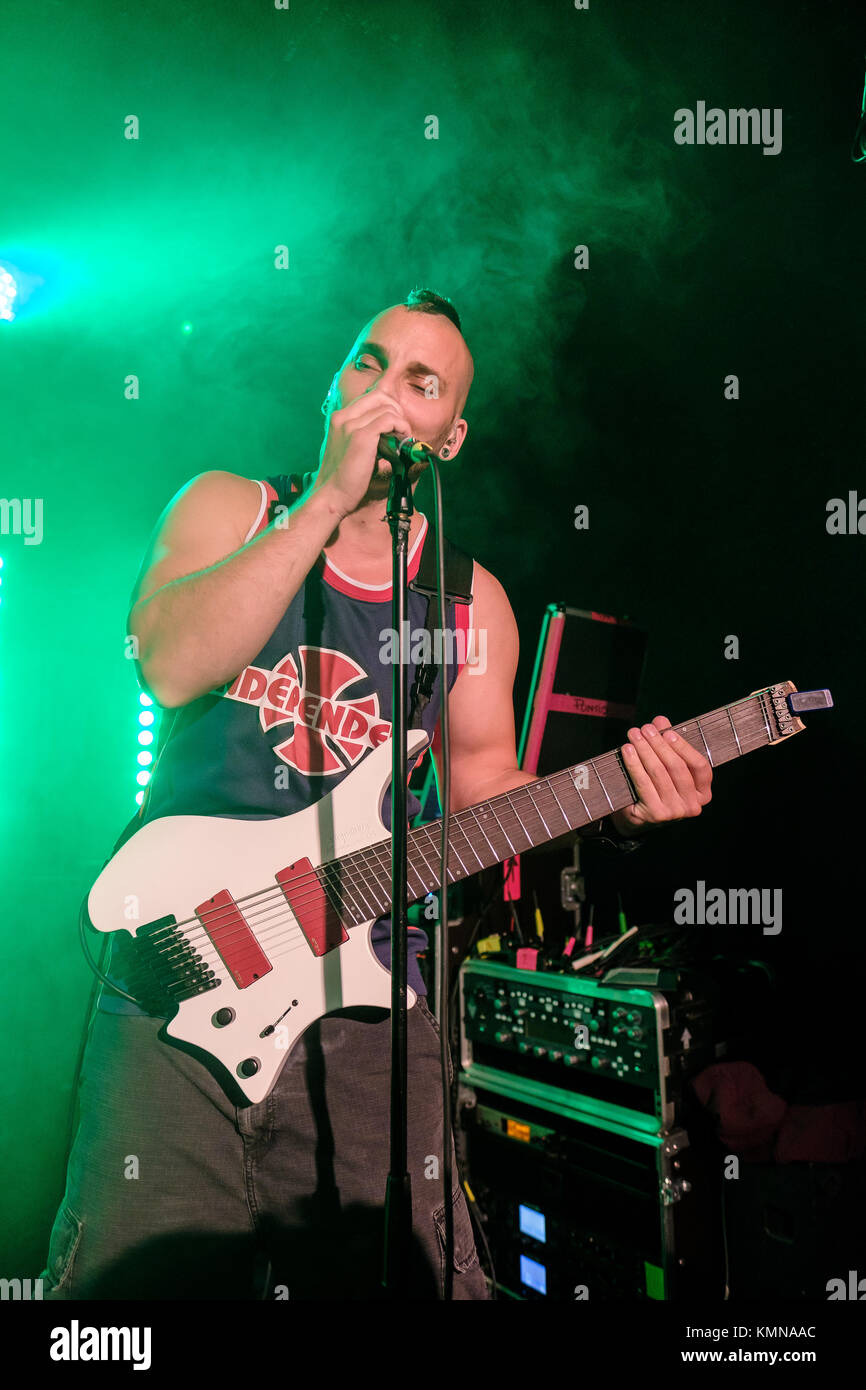 Switzerland, Solothurn – September 10, 2017. The Swedish metalcore band ...