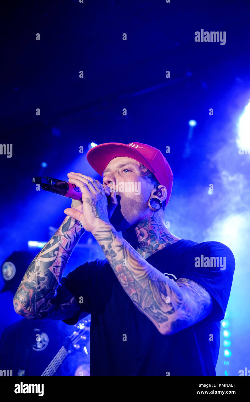 Switzerland, Solothurn – September 10, 2017. The Swedish metalcore band ...