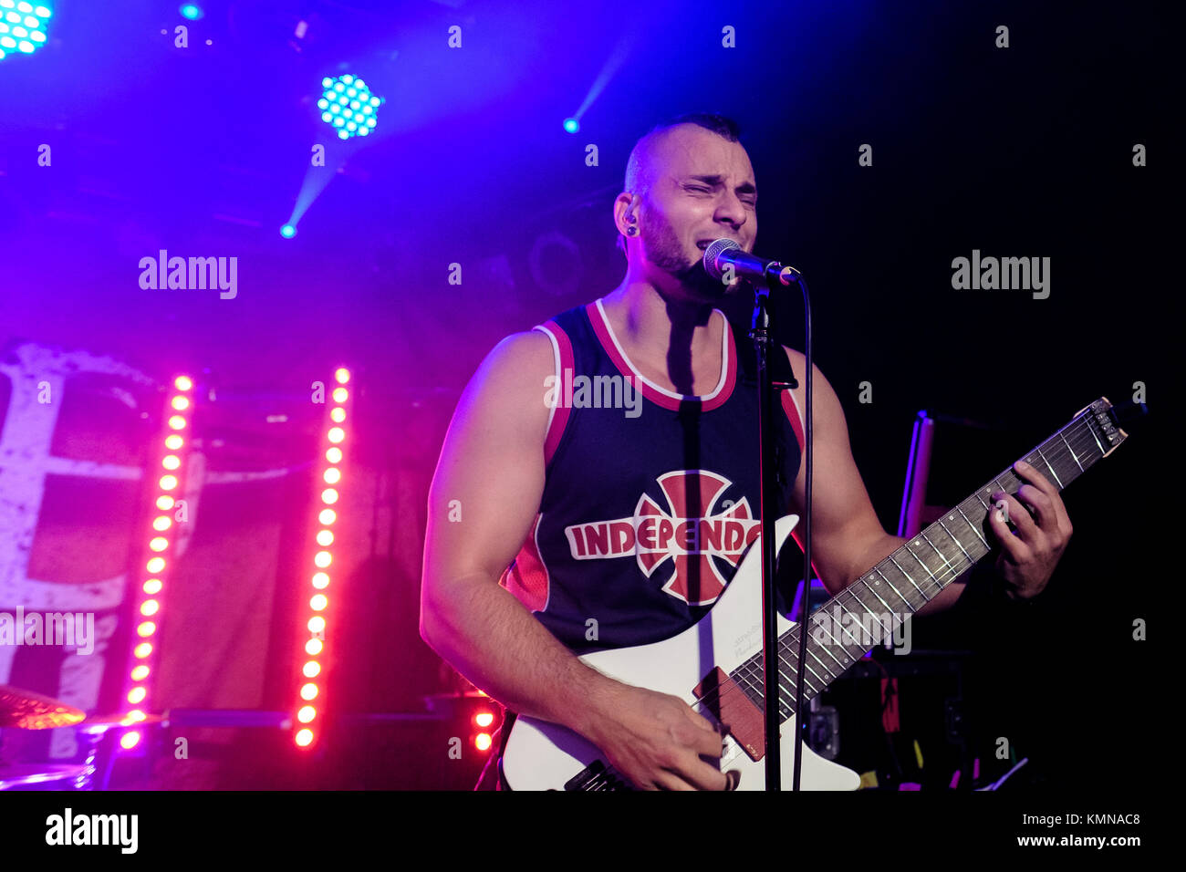Switzerland, Solothurn – September 10, 2017. The Swedish metalcore band ...
