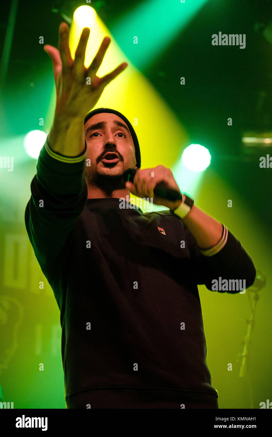 Switzerland, Bern - October 14, 2017. The German rapper Eko Fresh ...